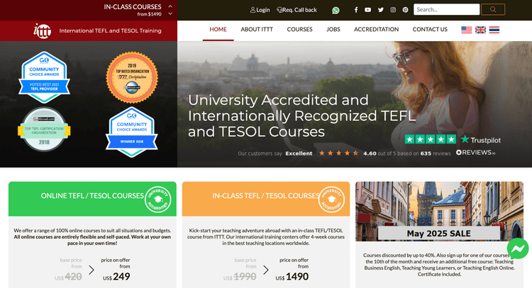 Best Online TEFL / TESOL Certification Courses (2025)